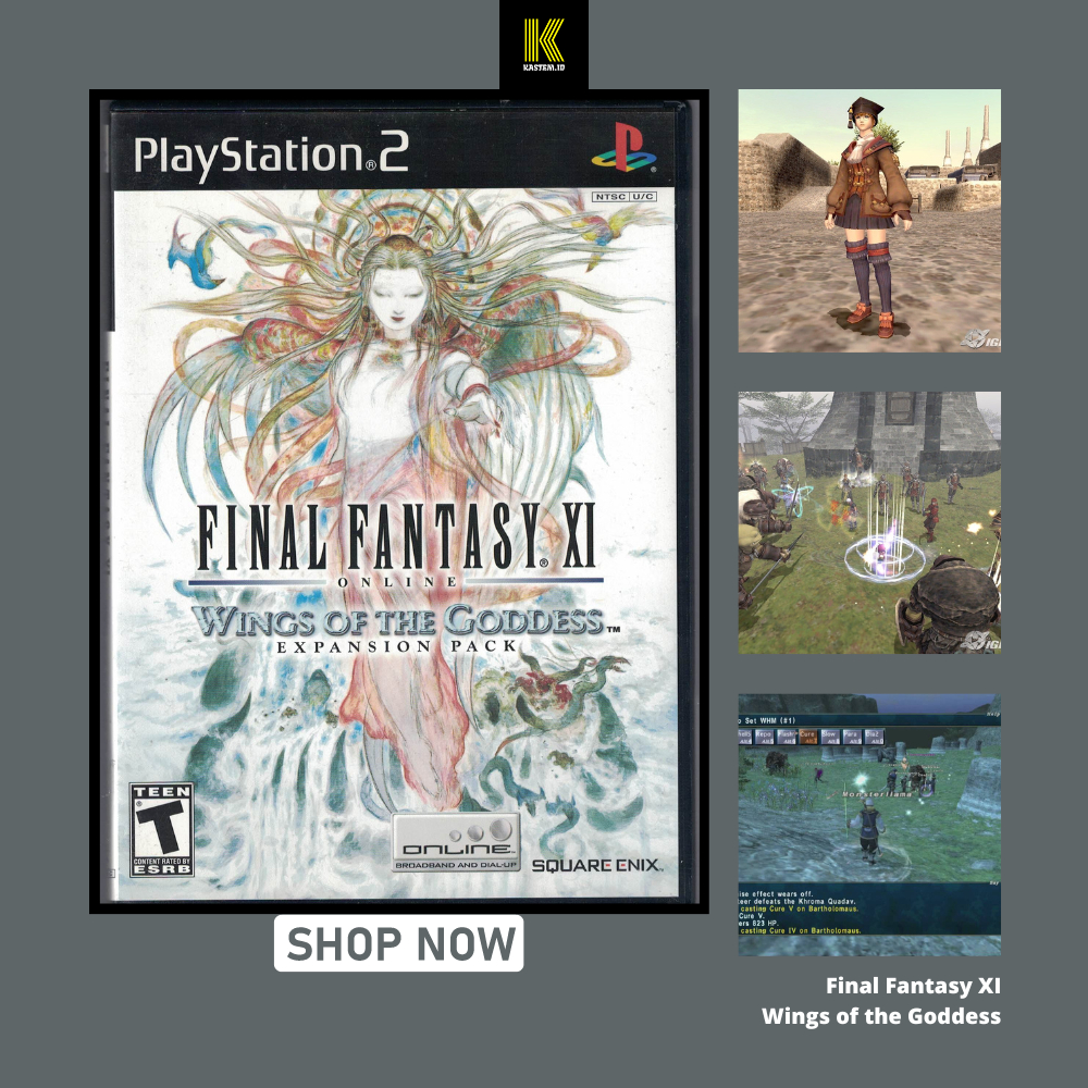 Jual Final Fantasy XI - Wings of the Goddess | Bisa Main di Android atau PC | Bonus Emulator ...