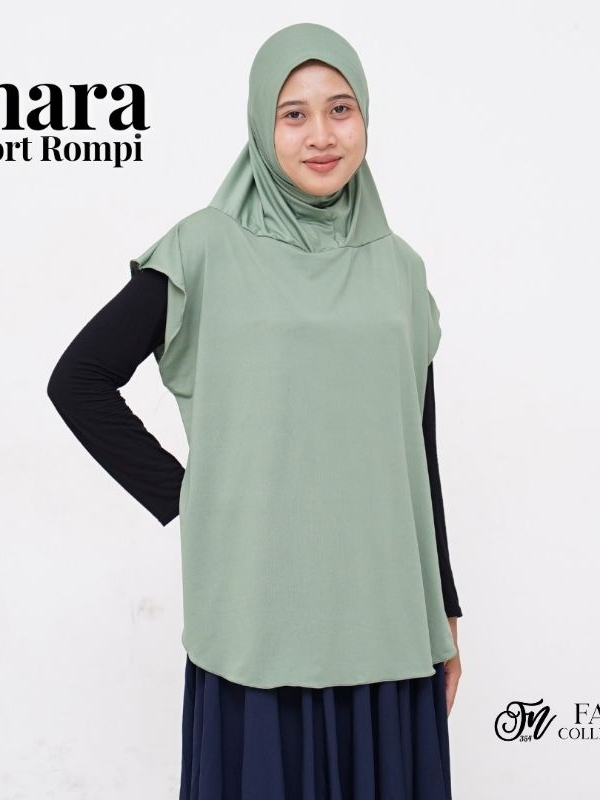 Jual Inara Hijab Sport Rompi/Hijab Sport Syar'i/Hijab Sport Lengan ...