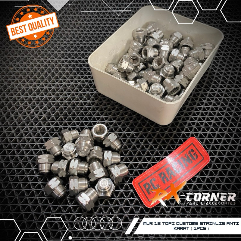 Jual MUR 12 TOPI CUSTOME STAINLIS ANTI KARAT ( 1PCS ) | Shopee Indonesia