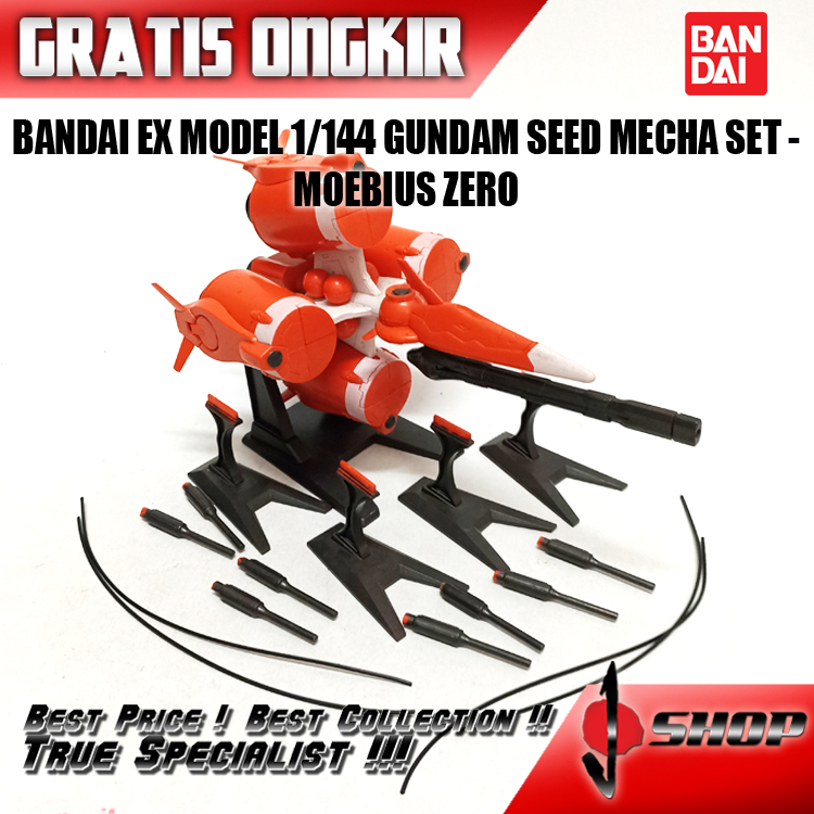Jual BANDAI EX MODEL 1/144 GUNDAM SEED MECHA SET - MOEBIUS ZERO EXMD1 ...