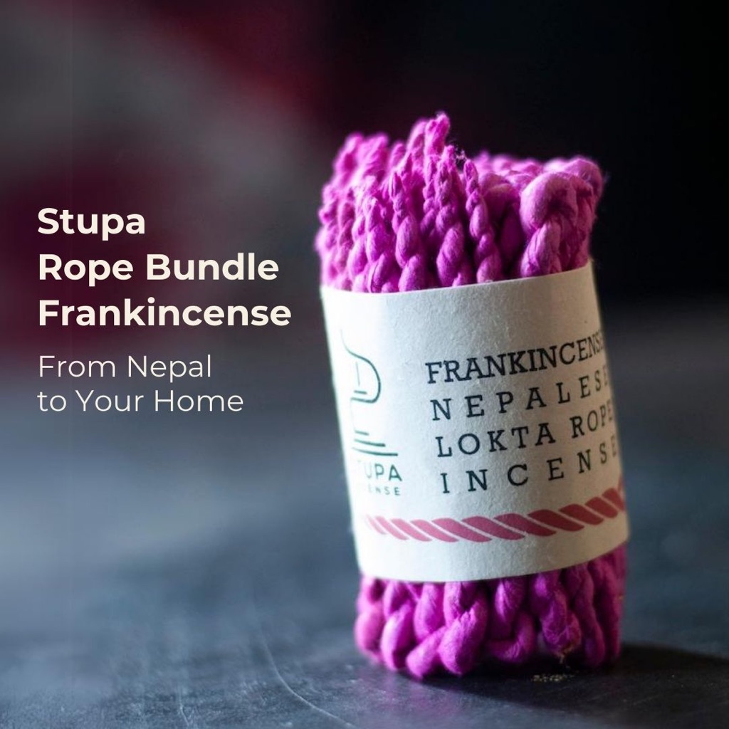 Jual Stupa Rope Incense Bundle Nepal Frankincense - Dupa Tali Nepal ...