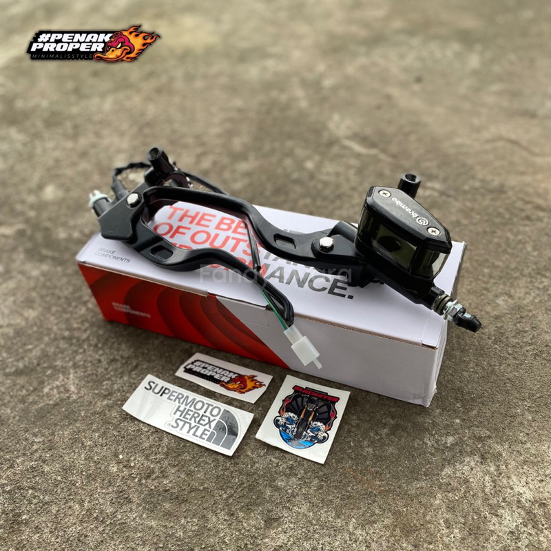 Jual MASTER REM BRMB0 MODEL RCB TABUNG OVAL SET KOPLING DETAIL PREMIUM ...