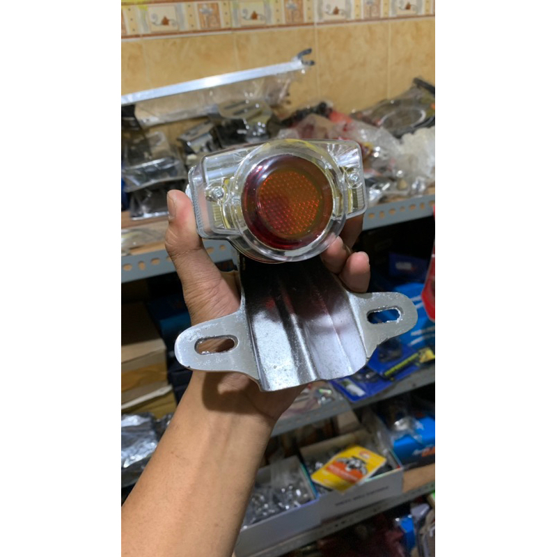 Jual lampu belakang stoplamp cb monkey impor set pangkon v80 pnp cb ...