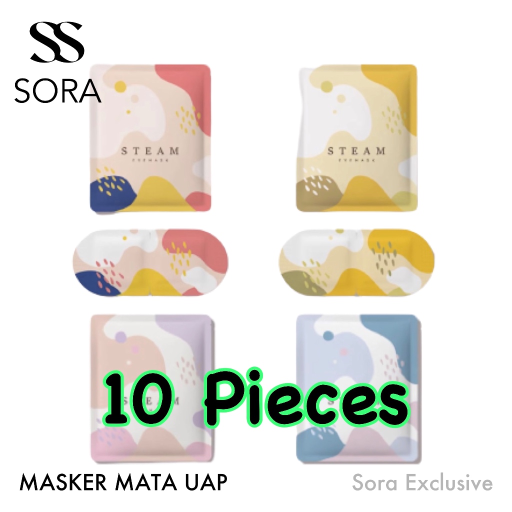 Jual Masker Mata Steam Eye Mask Mokusei 10 pcs - Relaksasi Untuk Mata ...