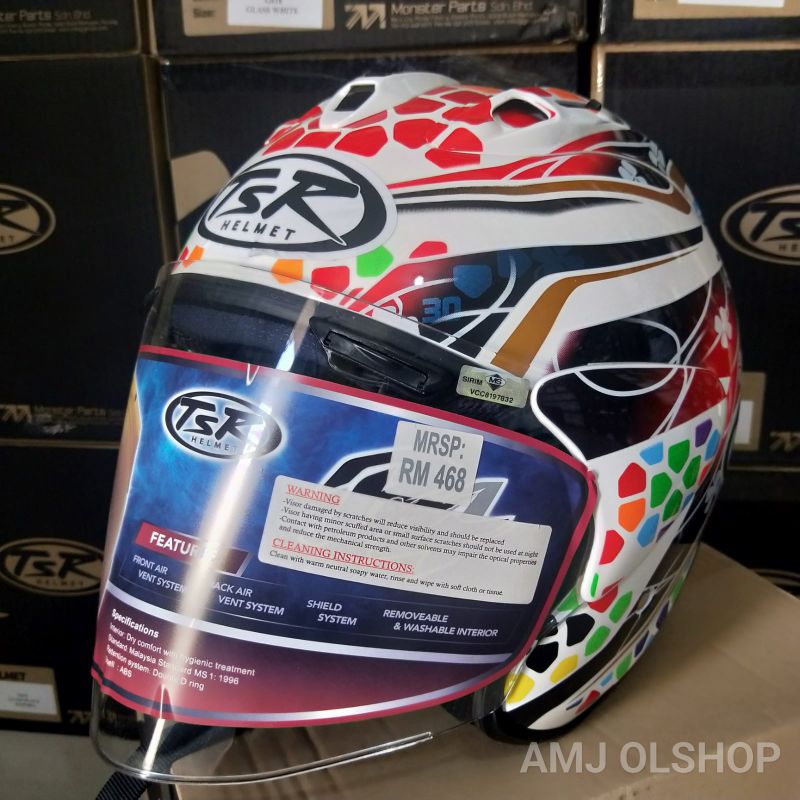 Jual HELM TSR SPESIAL NAKAGAMI | Shopee Indonesia