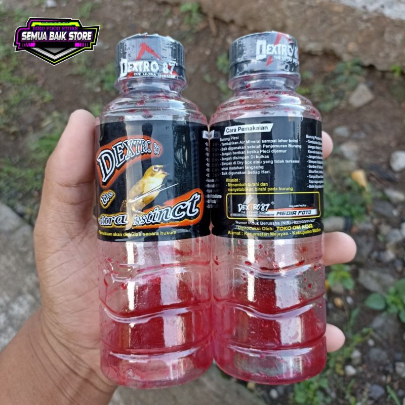 Jual DEXTRO 87 ORIGINAL MULTIVITAMIN SUPLEMEN MINUMAN BURUNG PLECI ...