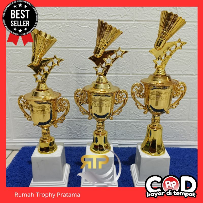 Jual Piala/Trophy Badminton Set (3 Piala) | Shopee Indonesia