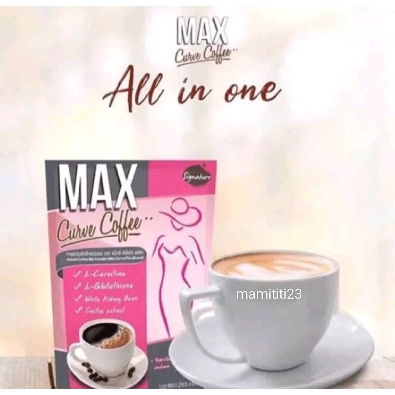 Jual MAX CURVE COFFEE THAI 100% ORI | Shopee Indonesia