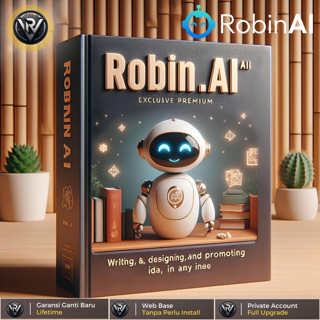 Jual Robin AI - Asisten AI yang Mampu Menulis, Mendesain, Membuat Kode ...
