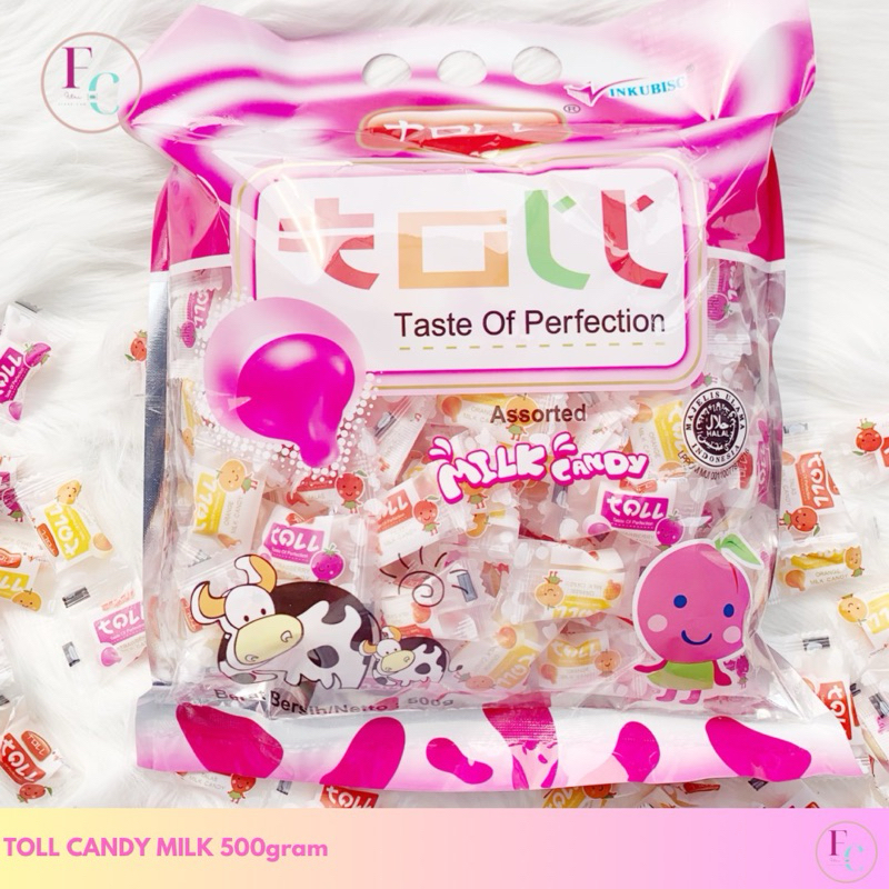Jual Toll milk candy permen susu buah 500g | Shopee Indonesia