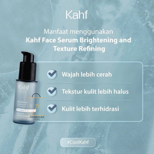 Jual Kahf Brightening and Texture Refining Face Serum 35 ml - Serum ...