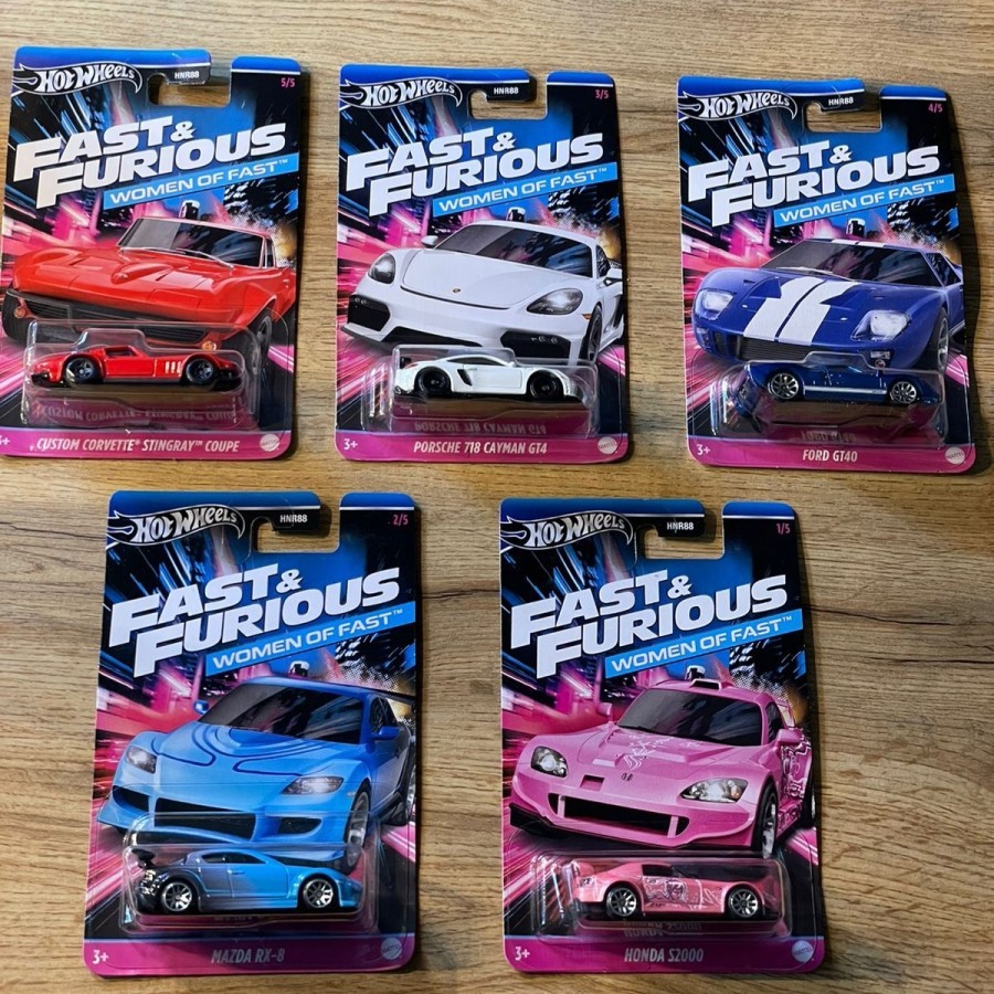 Jual HOTWHEELS FAST N FURIOUS WOMEN OF FAST 1 SET ISI 5 | Shopee Indonesia