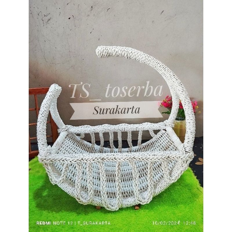 Jual timangan aqiqah / keranjang ayunan rotan bayi / keranjang timangan ... Jual timangan aqiqah / keranjang ayunan rotan bayi / keranjang timangan ...