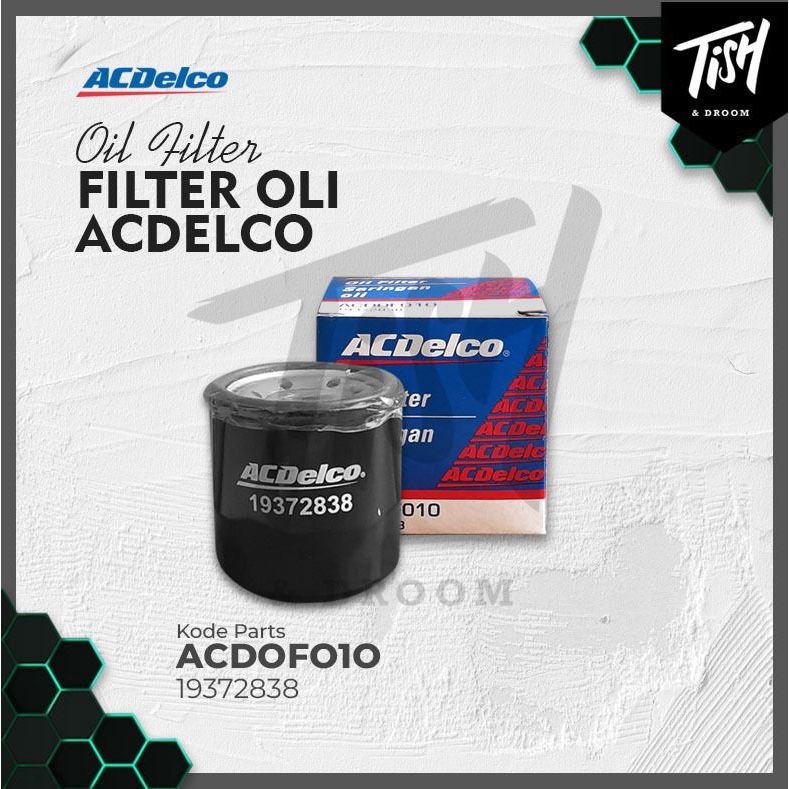 Jual Acdelco 2838 Filter Oli New Spark 1.2 Spin 1500cc Oil Filter ...