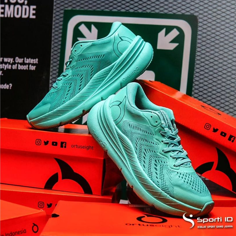 Jual Sepatu Running Ortuseight Hyperblast Encore - Aquamarine 11040096 ...