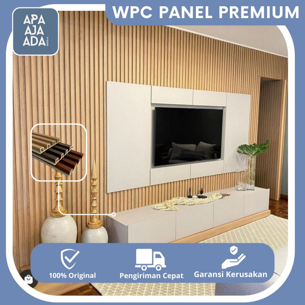 Jual WPC PANEL PROMO / PAKET USAHA !! Wpc panel (PREMIUM) 3meter/kisi ...