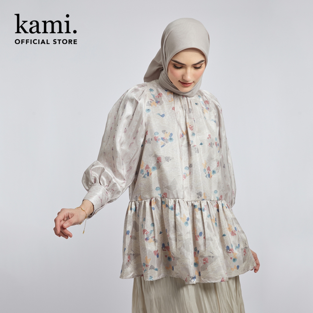 Jual Kami Rea Top Atasan Lengan Panjang Wanita | Shopee Indonesia