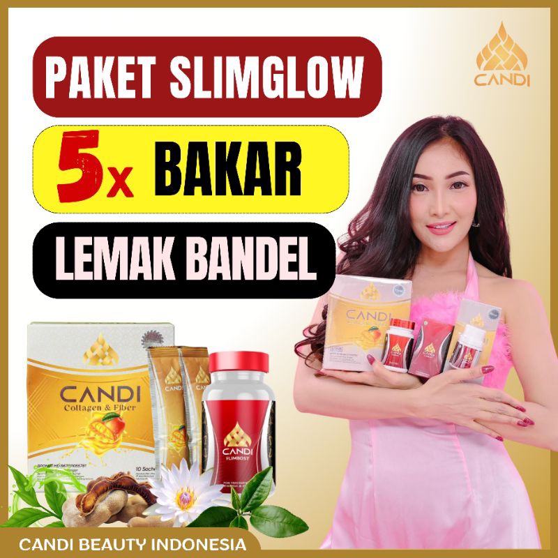 Jual PAKET EXTRA SLIM GLOW Candi Flimbost Obat Diet Pelangsing Badan ...