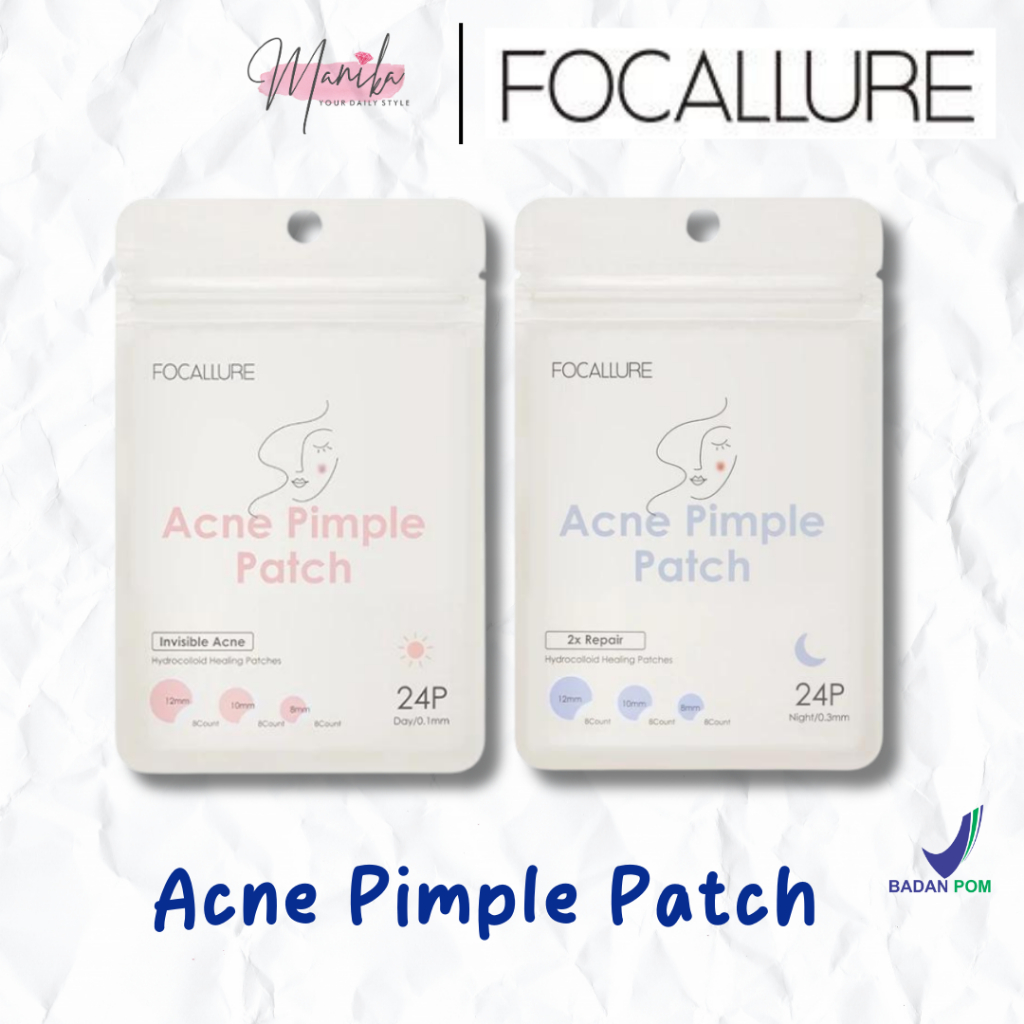 Jual FOCALLURE Acne Pimple Patch Night Day Daily Use isi 24 patches ...
