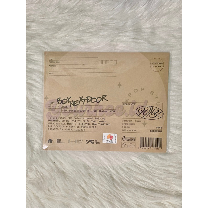 Jual [ READY STOCK] ALBUM BOYNEXTDOOR WHY LETTER SEALED | Shopee Indonesia