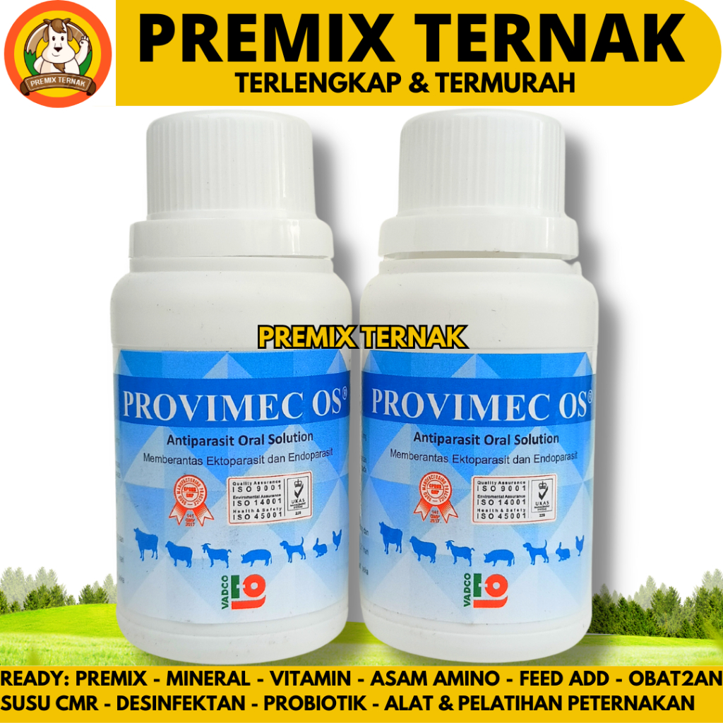 Jual PROVIMEC OS 100ML VADCO - Obat Oral Cacing Scabies Kutu Gurem ...