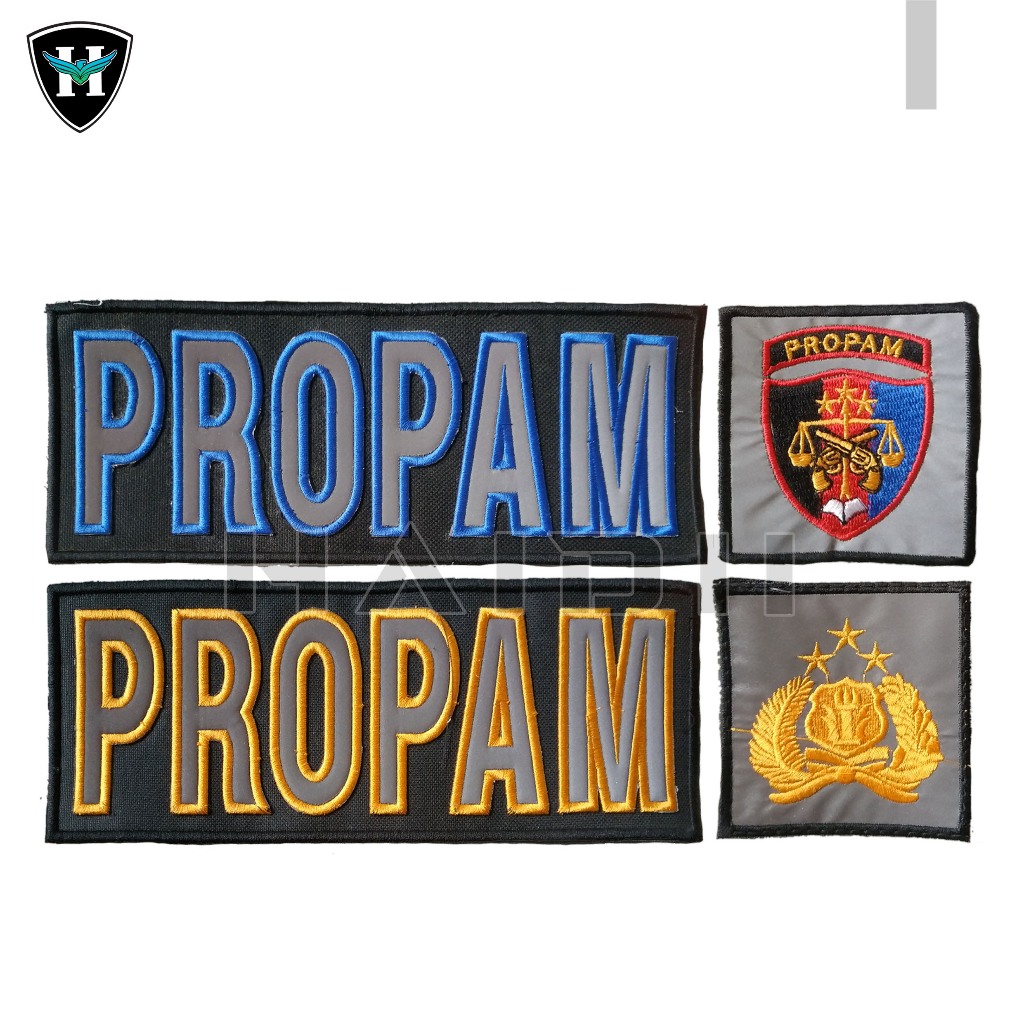 Jual Logo Bordir Propam / Patch Bordir | Shopee Indonesia