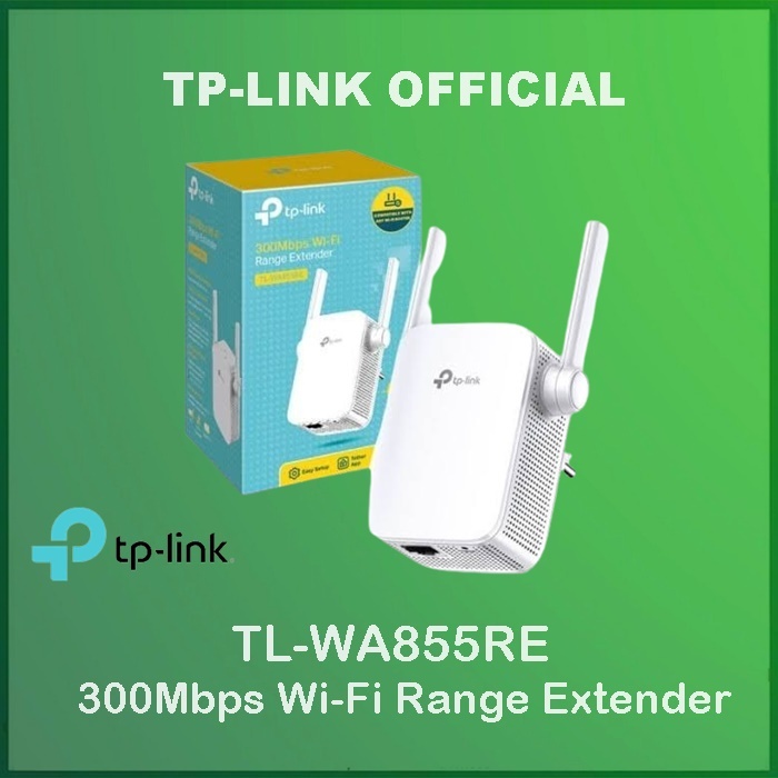 Jual TP-Link TL-WA855RE - 300Mbps WiFi Range Extender TP LINK - TL ...