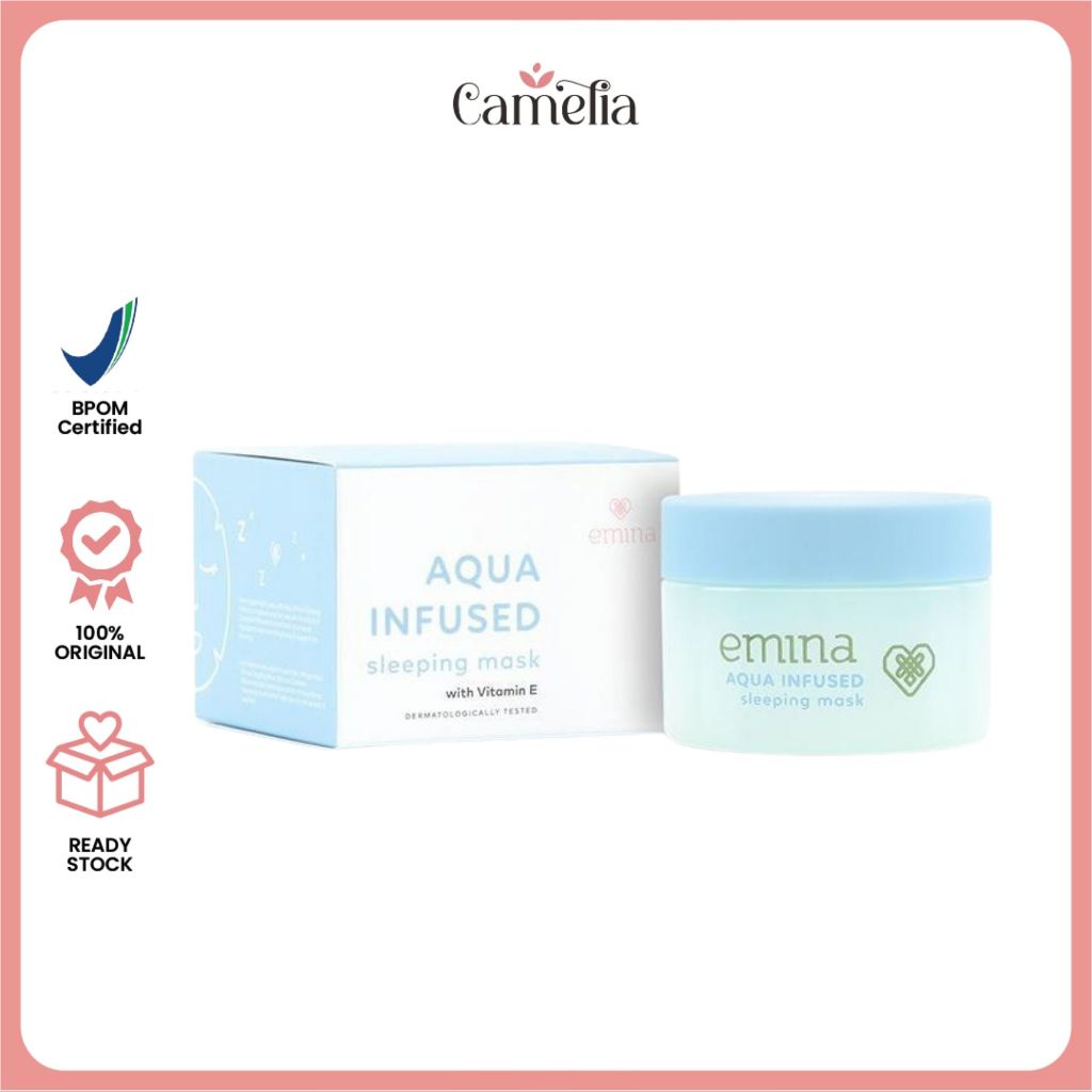 Jual EMINA Aqua Infused Sleeping Mask 30g | Shopee Indonesia