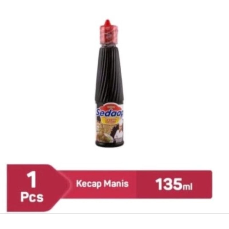 Jual Kecap manis sedap 135ml kemasan botol | Shopee Indonesia