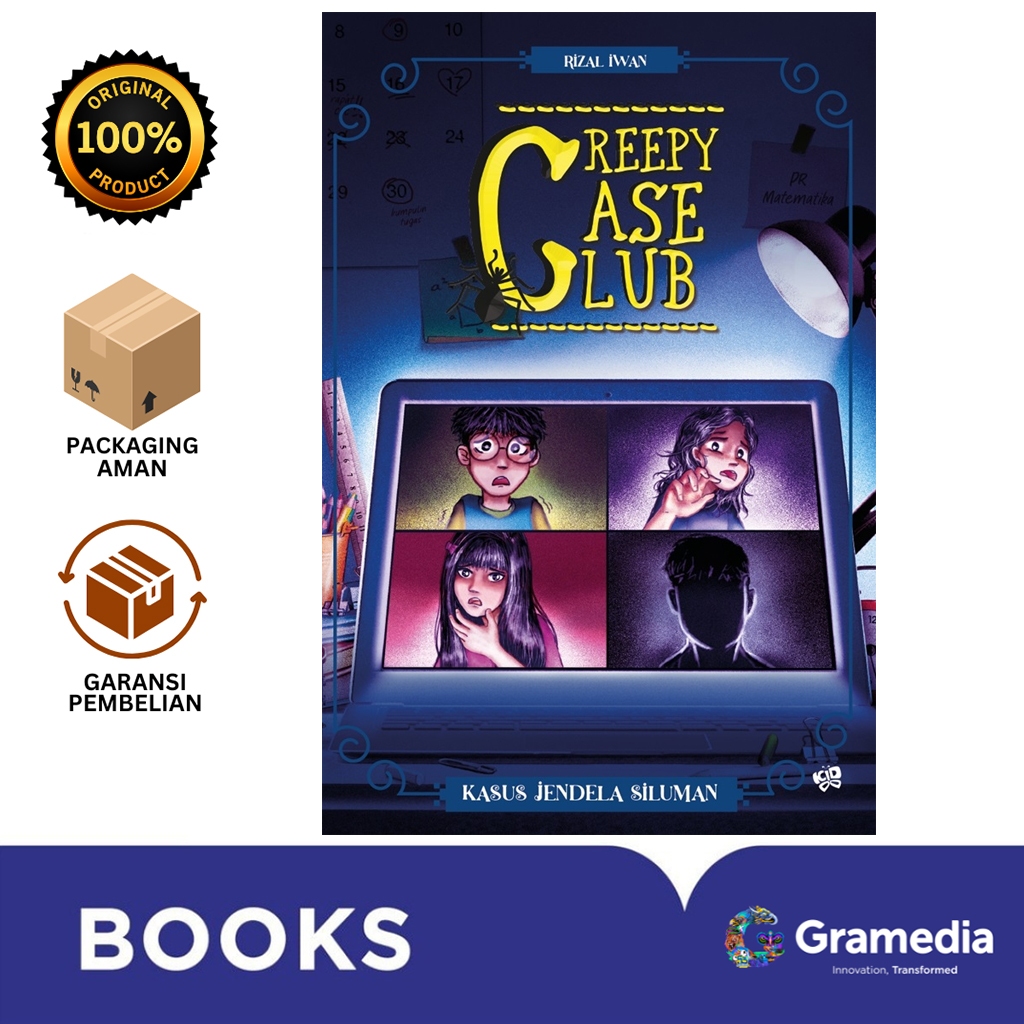 Jual Gramedia Bali - CREEPY CASE CLUB 5: KASUS JENDELA SILUMAN 2024 ...