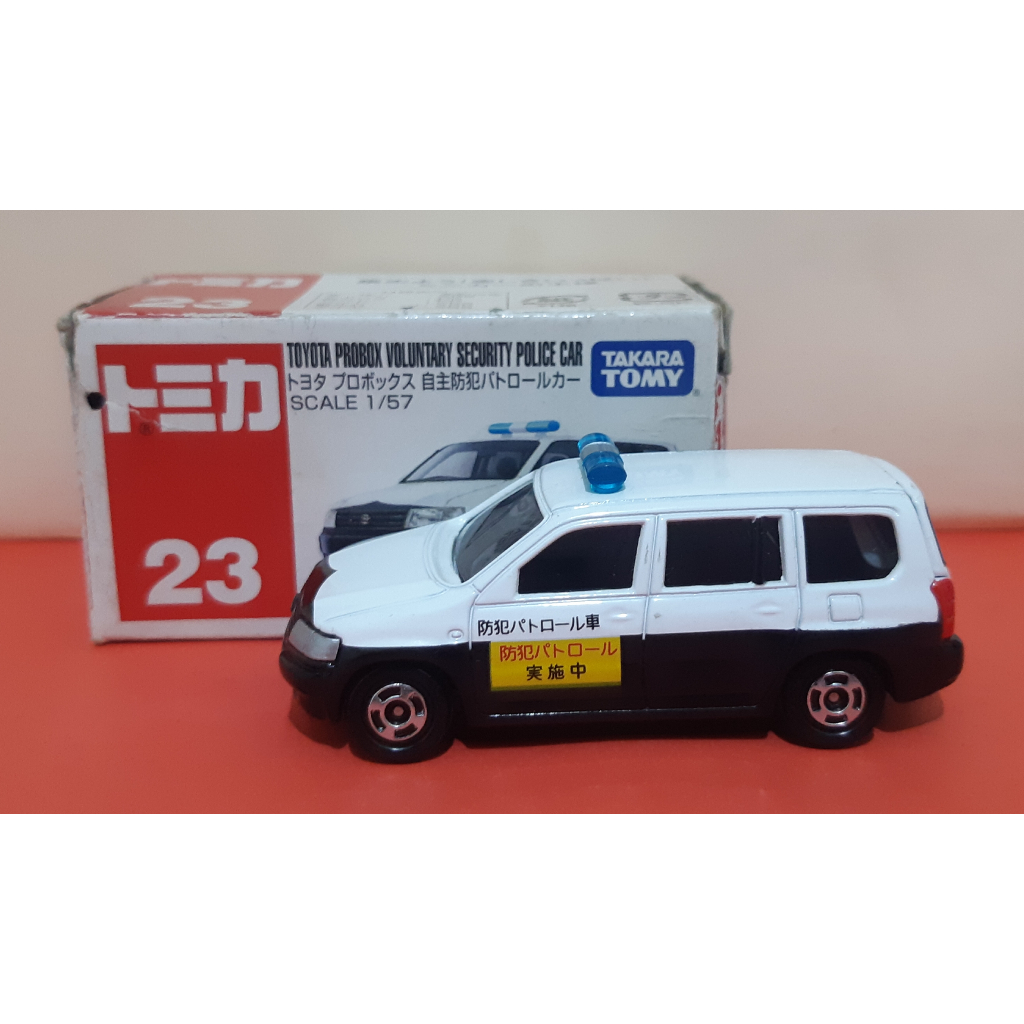 Jual Takara Tomy Tomica 23 Toyota Probox Voluntary Security Police Car ...