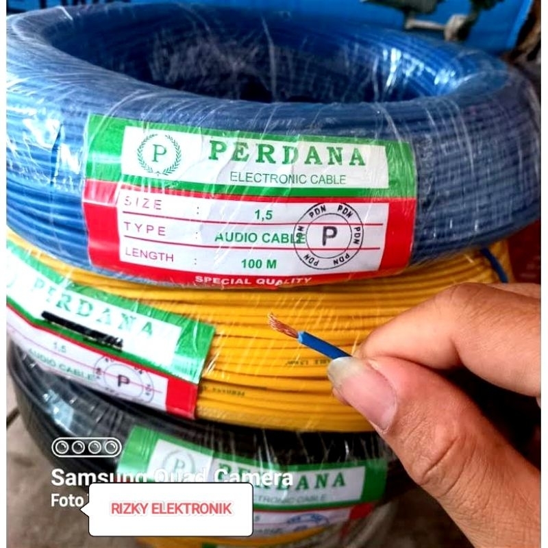 Jual Kabel Listrik Serabut NYAF 1,5 1.5 Kualitas Bagus 1 Meter | Shopee Indonesia