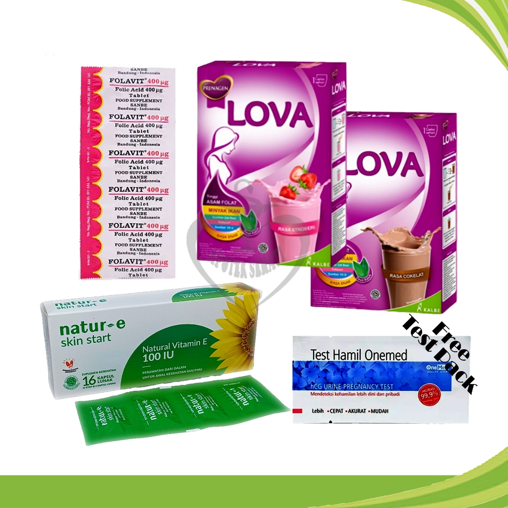Jual Promil Paket Program Hamil Prenagen Folavit Suplemen Kehamilan ...