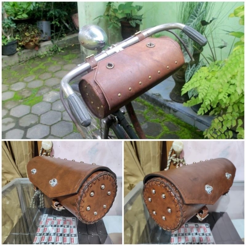 Jual Tas Model Tabung Asli Kulit Tas Botol Asli Kulit Bisa Buat Sepeda ...