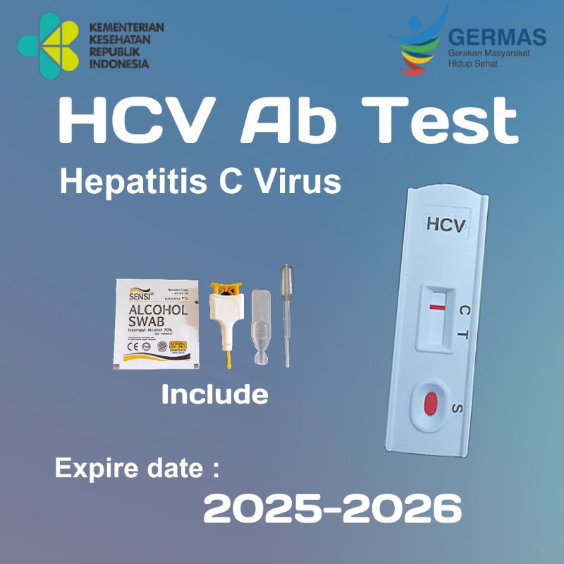 Jual Alat tes HCV Hepatitis C - alat tes uji HCV akurat lengkap ...