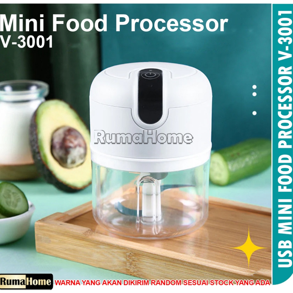 Jual jl Mini Chopper V31 USB Mini Food Processor Usb Blender mini ...