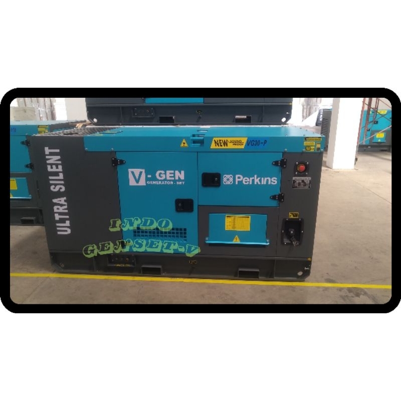 Jual GENSET ULTRA SILENT PERKINS 30KVA | Shopee Indonesia