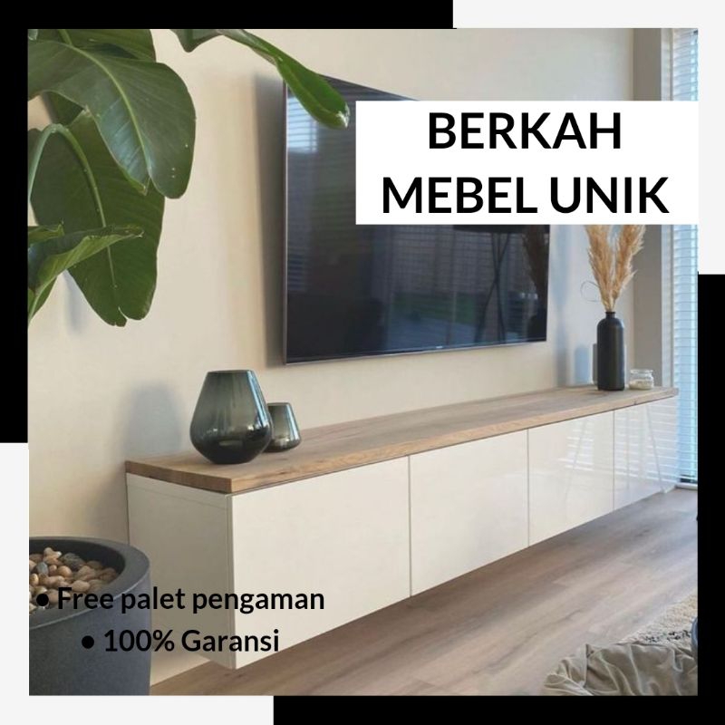 Jual Meja Tv Gantung Minimalis | Kabinet Melayang Modern Giovanna ...