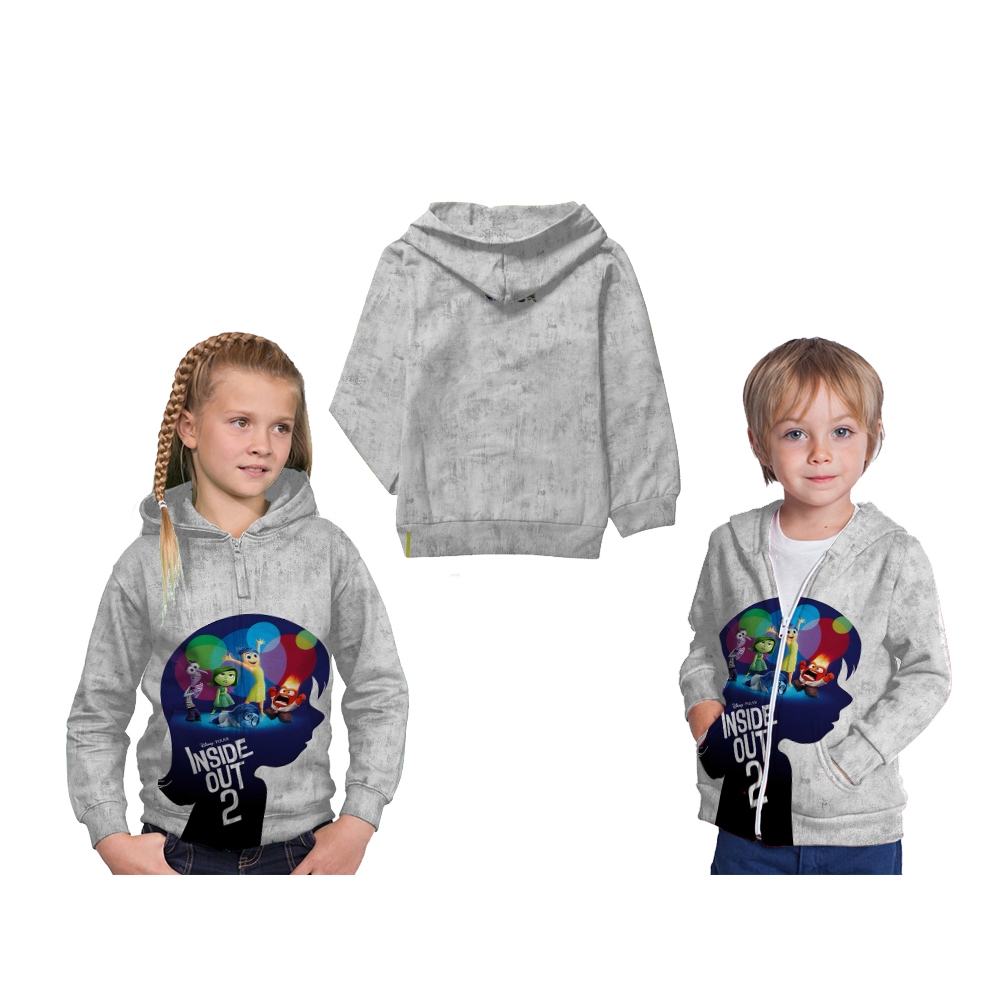 Jual Jaket Hoodie Anak Karakter Film Inside Out 2 Art 02 Custom Full ...