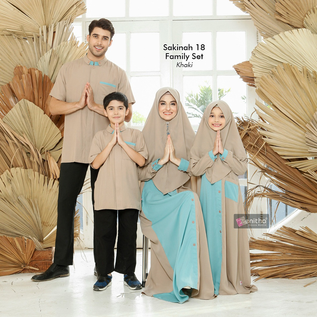 Jual Zenitha Sarimbit Sakinah 18 - Sarimbit Keluarga Lebaran Couple ...