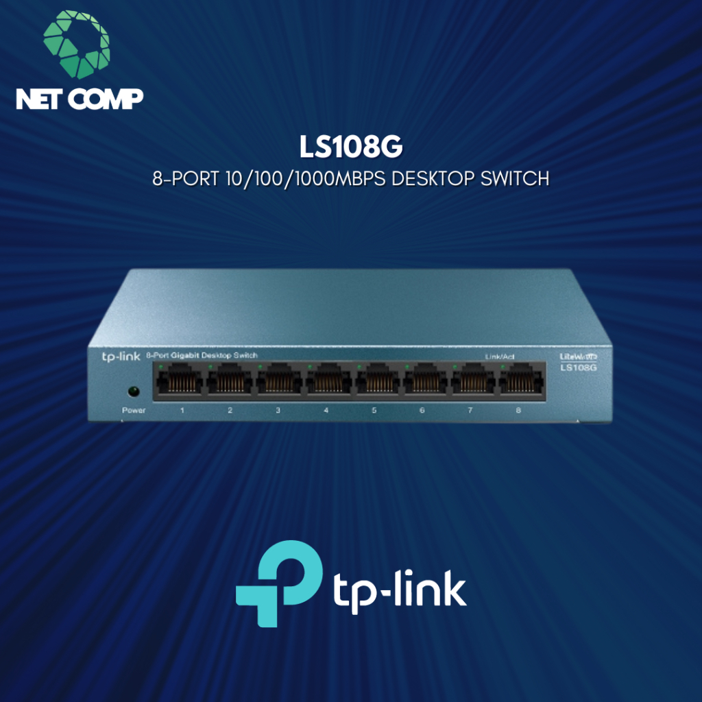 Jual TP-LINK LS108G 8 Port 10/100/1000Mbps Desktop Switch TPLINK ...