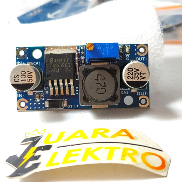 Jual MODUL STEP DOWN 3A Boost Adjustable Input - Output LM 2596 S ...