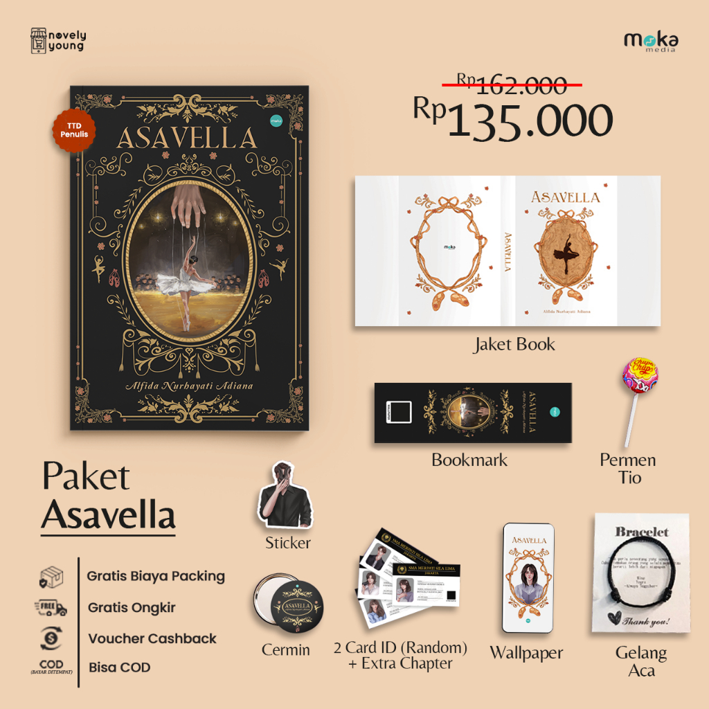 Jual Novel Asavella - Alfida Nurhayati Adiana - Moka Media - Gratis ...