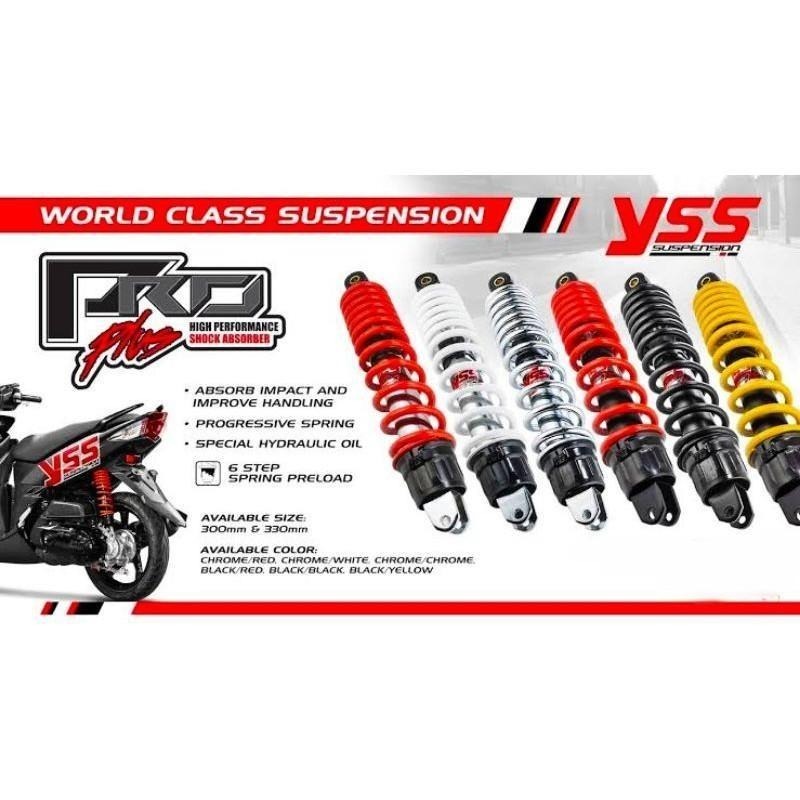Jual SHOCK YSS PRO PLUS ALL NEW PROPLUS BEAT MIO SCOOPY VARIO 125 VARIO 150 XRIDE 300 mm 330 mm ...