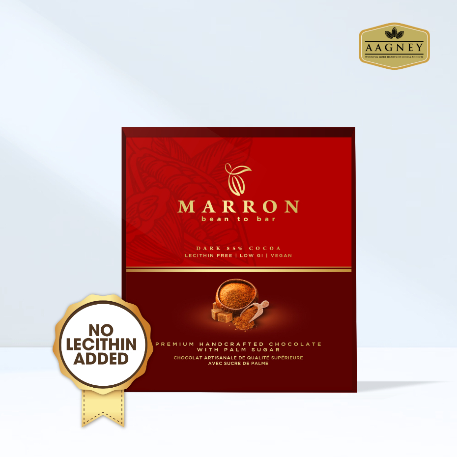 Jual Marron Chocolate Dark 85% Cocoa | Cokelat Vegan 50gr - Aagney ...