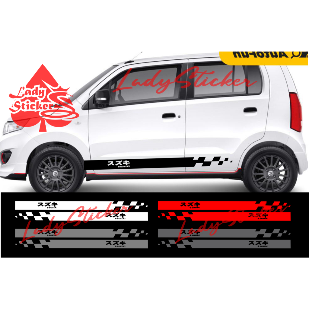 Jual Sticker suzuki mobil karimun wagon r sticker list mobil suzuki ...