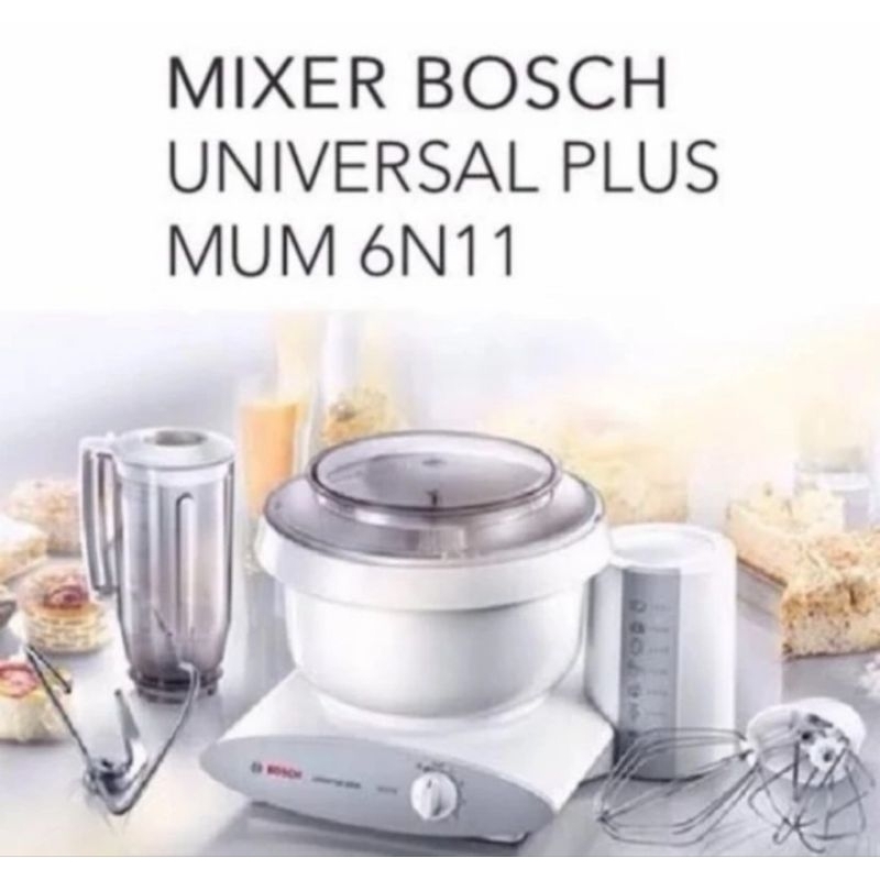 Jual BOSCH MIXER UNIVERSAL PLUS MUM 6IN1 | Shopee Indonesia