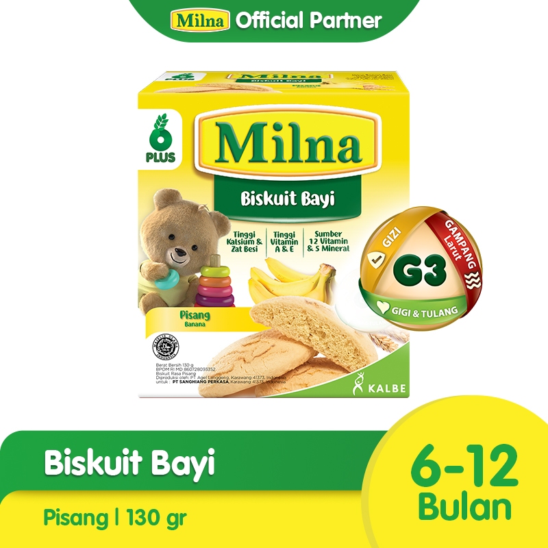 Jual Milna Biskuit Bayi 6+ bln 5 rasa | Shopee Indonesia