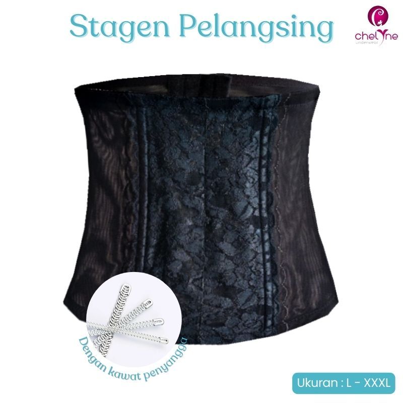 Jual Chelyne Stagen Pelangsing Korset 8819 - Body Shaper Breathable ...