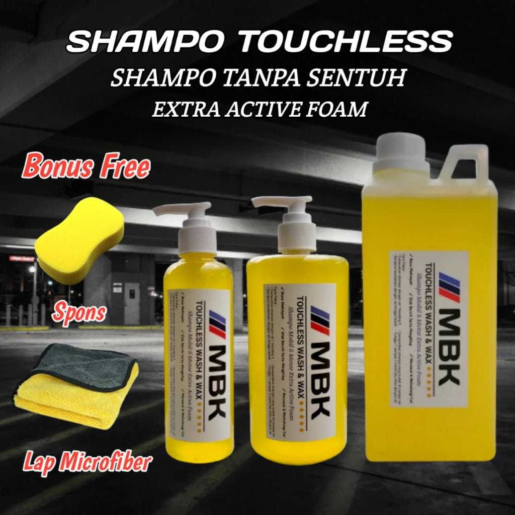 Jual Shampoo Touchless Wash Cuci Tanpa Sentuhan Sampo touches Mobil dan ...